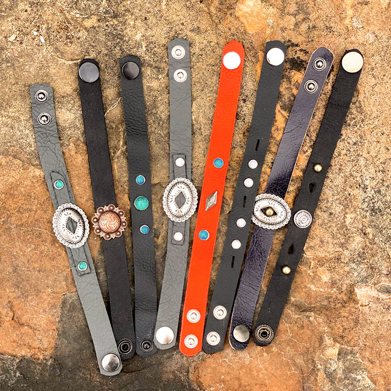 LEATHER STACKER BRACELETS – VNDR Shop